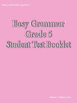 Easy Grammar Grade 5 Workbooks~CLEARANCE - Lamp Post Homeschool Curriculum