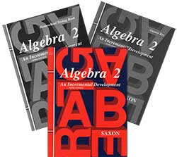 Saxon Algebra 2 Kit 9781600329722 | Lamp Post Homeschool