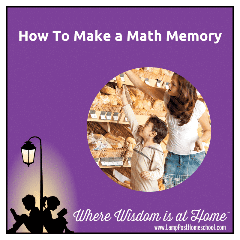How To Make A Math Memory Lamp Post Homeschool