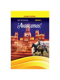 Avancemos Spanish Alphabet
