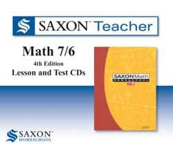 Saxon Math 7/6 Homeschool Curriculum | Lamp Post Homeschool