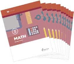 LIFEPAC Math 4 Set 9780867170801 - Lamp Post Homeschool Curriculum