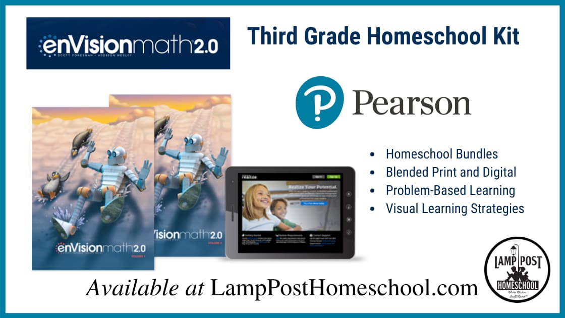 Saavas enVisionMATH2.0 Grade 3 Kit 9780768597011 - Lamp Post Homeschool ...