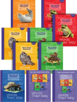 Words Their Way Homeschool Bundle K-5th 9781428444294 - Lamp Post ...