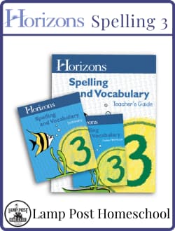 Horizons Spelling & Vocabulary 3 | Lamp Post Homeschool