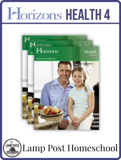 Horizons Health 4th Grade Set | Lamp Post Homeschool