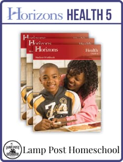 Horizons Health 5 Set 9780740317040 | Lamp Post Homeschool