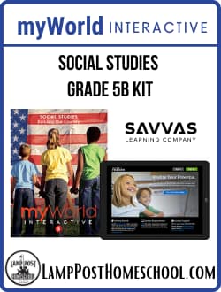Savvas myWorld Interactive Social Studies Homeschool Bundles | Lamp ...