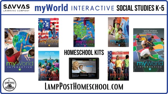 Savvas myWorld Interactive Social Studies Homeschool Bundles | Lamp ...