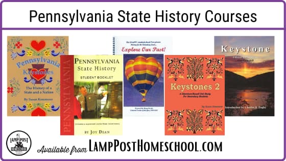 Pennsylvania State History Curriculum - Lamp Post Homeschool Curriculum