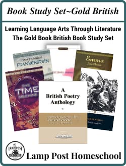 Gold Book British Literature | Lamp Post Homeschool