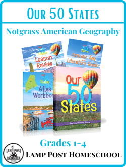 Geography of the Fifty States Curriculum - Lamp Post Homeschool Curriculum
