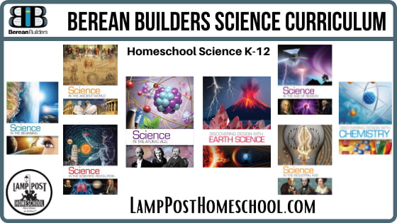 Berean Builders Science K-12 | Lamp Post Homeschool