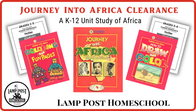 Journey Into Africa CLEARANCE | Lamp Post Homeschool