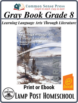 LLATL Gray Book 8th Grade | Lamp Post Homeschool
