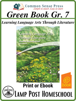 The Green Book Learning Language Arts | Lamp Post Homeschool
