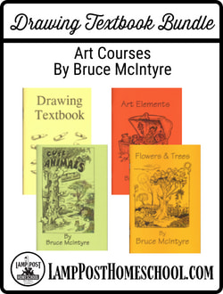 Drawing Textbook by Bruce McIntyre | Lamp Post Homeschool