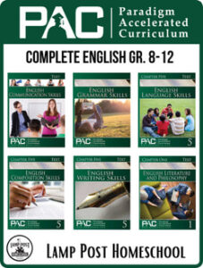Paradigm English Grammar Skills | Lamp Post Homeschool