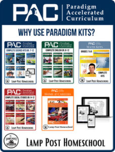 Paradigm Accelerated Curriculum (PacWorks)| Lamp Post Homeschool