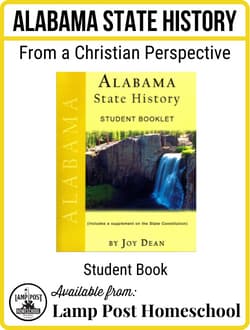 Alabama State History Courses | Lamp Post Homeschool