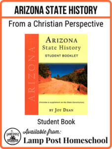 Arizona State History Courses | Lamp Post Homeschool