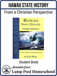 Hawaii State History Courses - Lamp Post Homeschool Curriculum