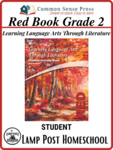 Red Book Language Arts Through Literature 3rd Edition - Lamp Post ...