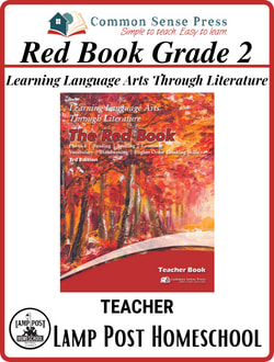 Red Book Language Arts Through Literature 3rd Edition - Lamp Post ...