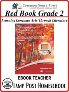 Red Book Language Arts Through Literature 3rd Edition - Lamp Post ...