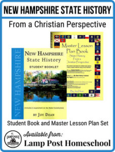 New Hampshire State History Courses - Lamp Post Homeschool Curriculum