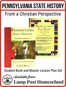 Pennsylvania State History - Lamp Post Homeschool Curriculum