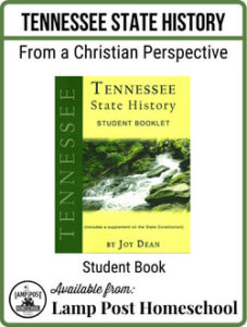 Tennessee State History Courses | Lamp Post Homeschool