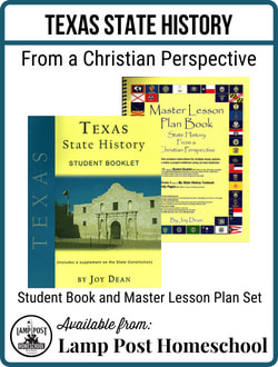 Texas State History Courses - Lamp Post Homeschool Curriculum