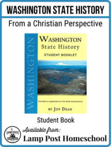 Washington State History Courses - Lamp Post Homeschool Curriculum