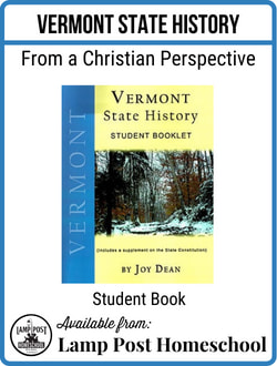 Vermont State History Courses - Lamp Post Homeschool Curriculum
