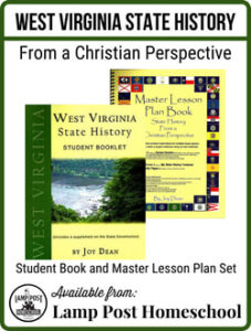 West Virginia State History Courses - Lamp Post Homeschool Curriculum