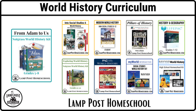 World History Curriculum | Lamp Post Homeschool