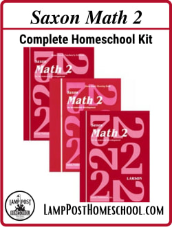Saxon Math 2 Homeschool Kit ISBN-13: 9781565770195 - Lamp Post ...