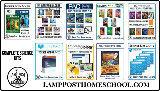 Homeschool Science Curriculum Kits | Lamp Post Homeschool