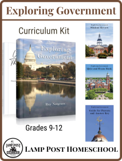 Exploring Government Curriculum Kit | Lamp Post Homeschool