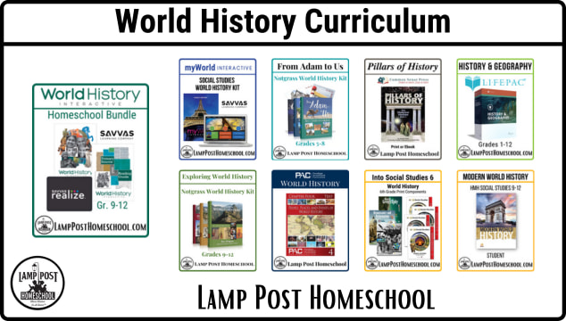 World History Curriculum | Lamp Post Homeschool