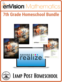 Savvas enVision Math 7 Kit 9798213022575 - Lamp Post Homeschool Curriculum