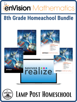 Savvas enVision Math 8 Kit 9798213022599 - Lamp Post Homeschool Curriculum