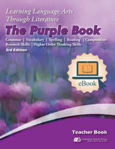 Purple Book Learning Language Arts Through Literature 5 - Lamp Post ...