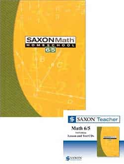 Saxon Math 6/5 Homeschool Kit ISBN-13: 9781591413486 | Lamp Post Homeschool